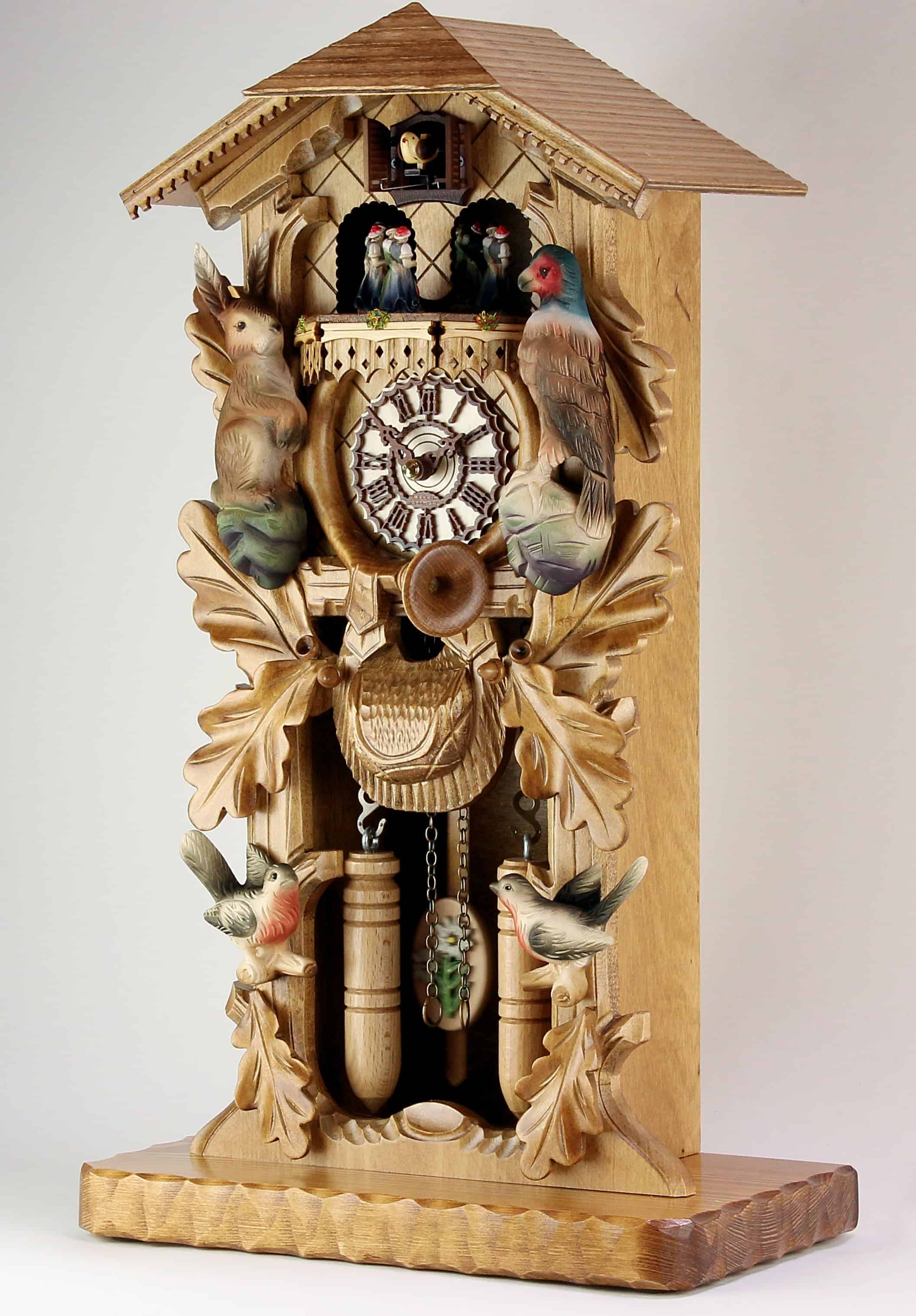 Quartz Cuckoo Clock Carved 53cm - Cuckoo Clocks | Eshop